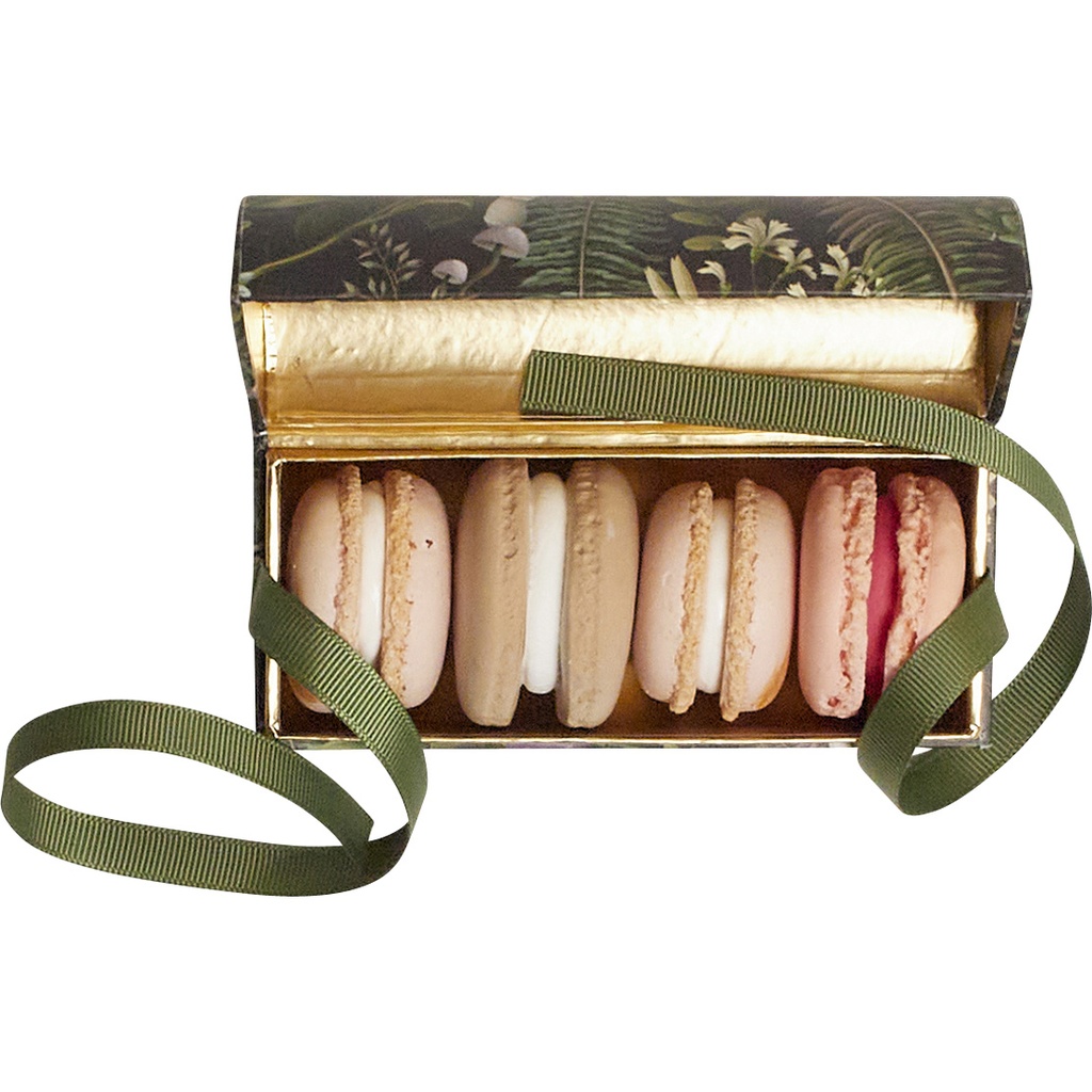 MAGICAL FOREST round macaron box 4pcs | www.bsd.be